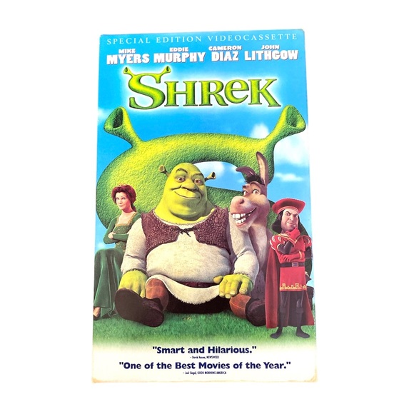 Dreamworks | Media | Shrek 20 Special Edition Big Box Vhs Rare | Poshmark